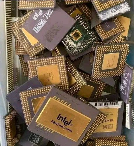 Gold Ceramic Computer Cpu Processor Scrap 100 Kg At Rs 3800kg In New Delhi