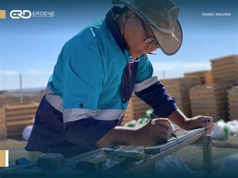 Erdene Resource Development Corp On Linkedin Mongolian Below Erdene Commenced The First