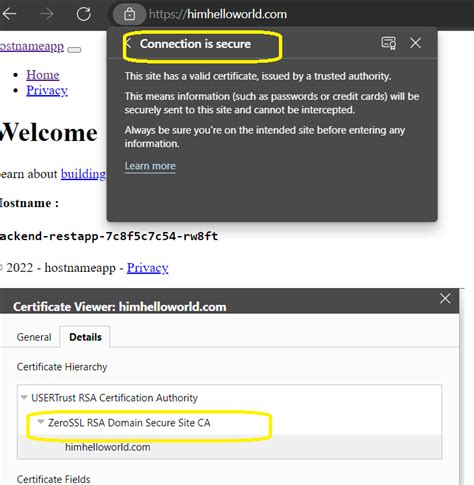 How To Configure An Ingress Controller Using Tlsssl For The Azure Kubernetes Service Aks