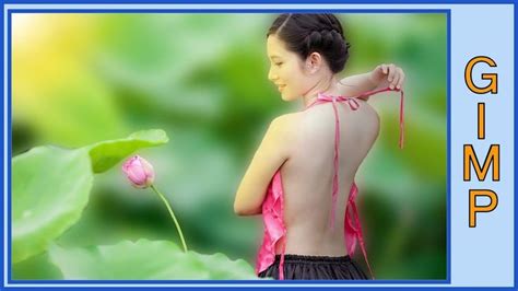 gimp how to use the quick mask and how to blur the background gimp photo editing gimp