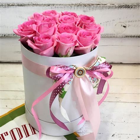 Цветы В Шляпной Коробке Фото Красивые —