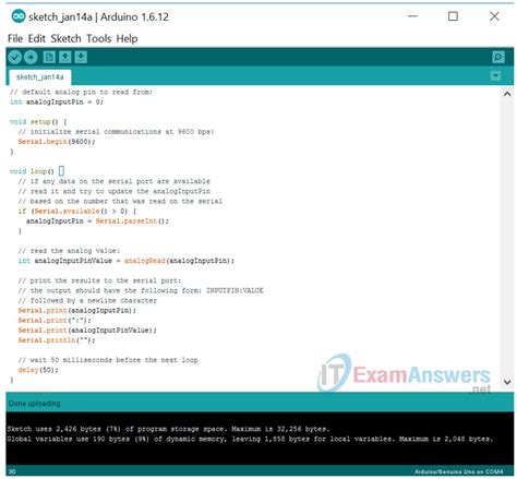 3264 Lab Interfacing Arduino Code And Python Code Answers