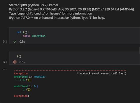 Interactive Window Not Showing Stack Trace · Issue 8568 · Microsoft