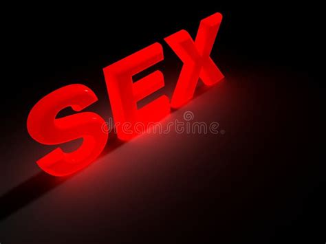Sex Stock Illustration Illustration Of Text Light Glow 5407568