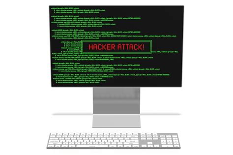 Premium Photo Keyboard And Computer Monitor With Green Application Code On W Screen Hacker