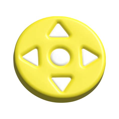 Direction Pad 3d Icon 22675519 Png