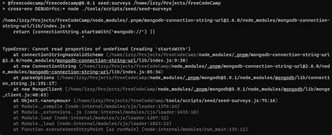 Issue Running Pnpm Run Seed Contributors The Freecodecamp Forum