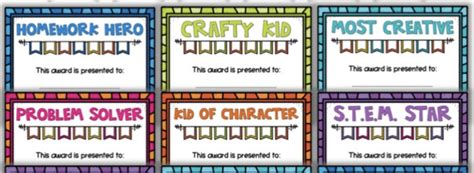 Templates For End Of Year Student Awards Tcea Technotes Blog