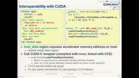 an introduction to openacc part 5 alistair hart cray youtube
