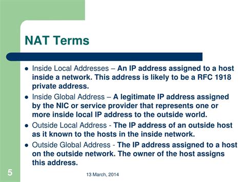 PPT NAT And PAT PowerPoint Presentation Free Download ID