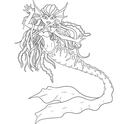 Monster High Mermaid Oc By Dragonladyxd On Deviantart