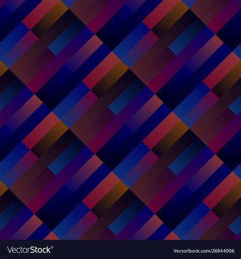 Geometrical Seamless Diagonal Stripe Pattern Vector Image