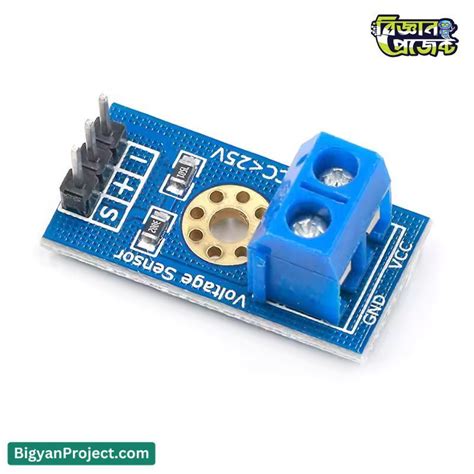 Buy Voltage Sensor Module Dc 0 25v For Arduino Projects