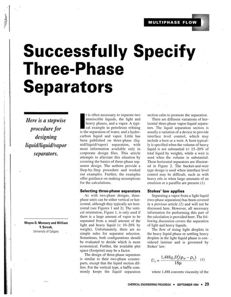 Pdf 3 Phase Separator Sizing