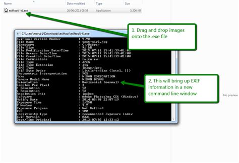 Exiftool Windows Batch Examples Pointlo