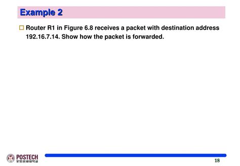 Ppt Chapter 6 Delivery Forwarding And Routing Of Ip Packets