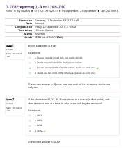 Self Quiz Unit Pdf CS Programming Term Home My Courses CS AY