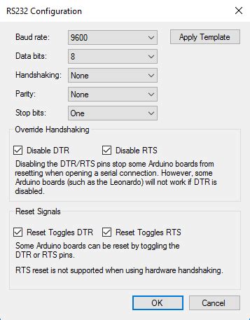 Serial USB Connections MegunoLink