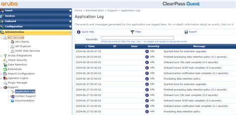 Clearpass Intune Alerts Security