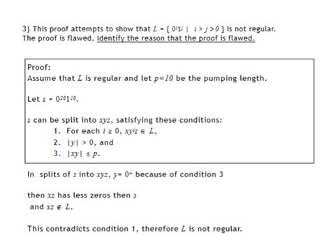 Solved 3 This Proof Attempts To Show That L 0i1ji J 0 Is Chegg Com