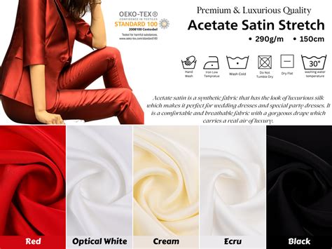 Acetate Satin Stretch Fabric Gk Fashion Fabrics