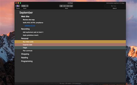 The Omni Group Releases Omnioutliner 5 For Mac Macstories