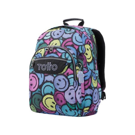 Mochila Escolar Totto Acuarela Smiler Totto Tottocl Rediseno