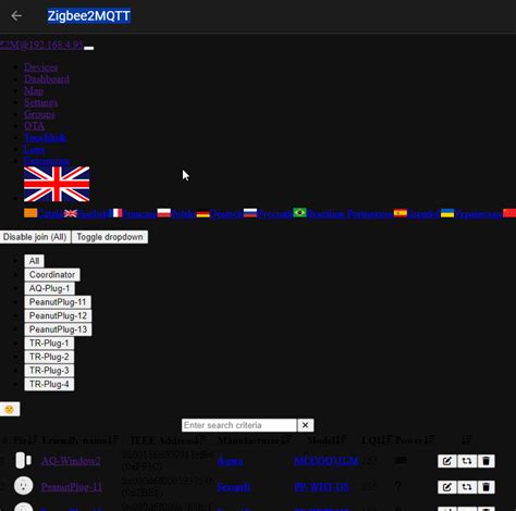 zigbee2mqtt page formatting issue r homeassistant
