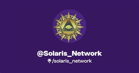 Solaris Network Twitter Linktree