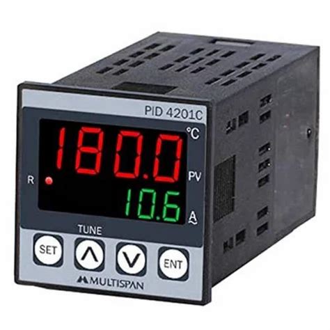 Multispan PID C Temperature Controller With Ampere Indication At Multispan