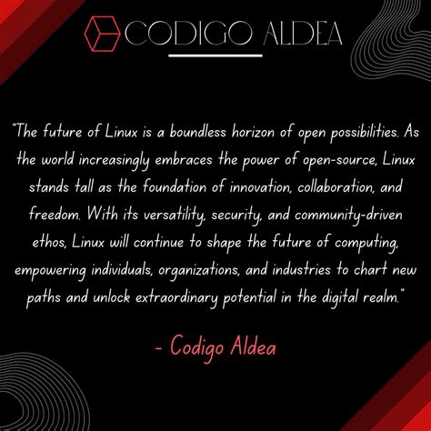 Codigo Aldea Llp On Linkedin Linuxfuture Opensource Innovation Collaboration Freedom