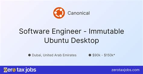 Software Engineer Immutable Ubuntu Desktop At Canonical