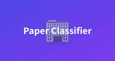 paper classifier a hugging face space by tabas34