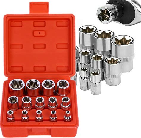 14 Piece E Torx Socket Set Premium Female Torx Philippines Ubuy