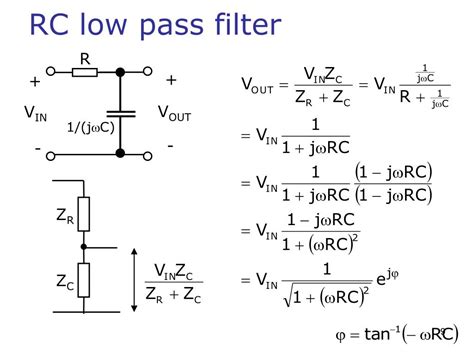 What Is Rc Low Pass Filter At Rosemarie Hammers Blog