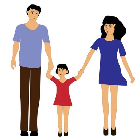 Familia Sin Hijos Im Genes De Stock De Arte Vectorial Depositphotos