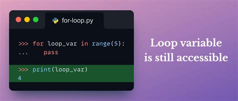 A For Loop And List Comprehension Are Fundamentally Different At Scope Level