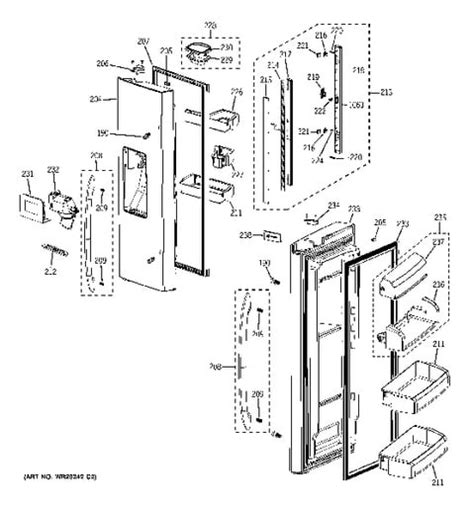 Lg French Door Refrigerator Parts Diagram Reviewmotors Co