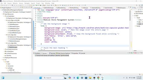 java jdbc jsp servlets mysql medicalstoremanagement gayathri paila