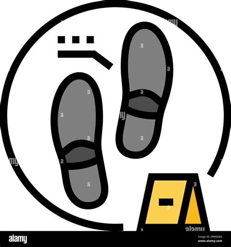 Class Physical Evidence Crime Color Icon Vector Illustration Stock