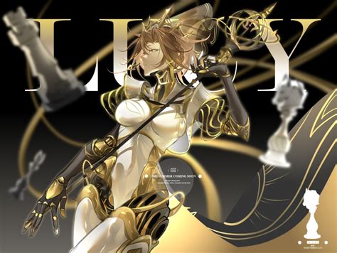 Xixifusi De Hualun Lucy Reverse1999 Reverse1999 Absurdres Highres 1girl Android Black