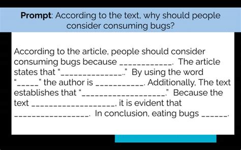 Ace Answer Cite Explain How To Write The Perfect Ace Paragraph