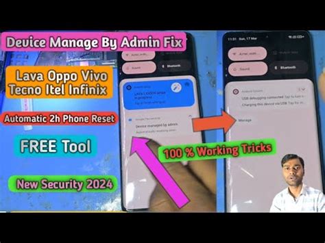 Device Managed By Admin Resetting Solved All Vivo Oppo Lava Itel Tecno Infinix It Admin Bypass