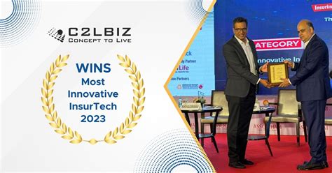 Ajay Chaudhary On Linkedin C2lbiz Mostinnovativeinsurtech Award