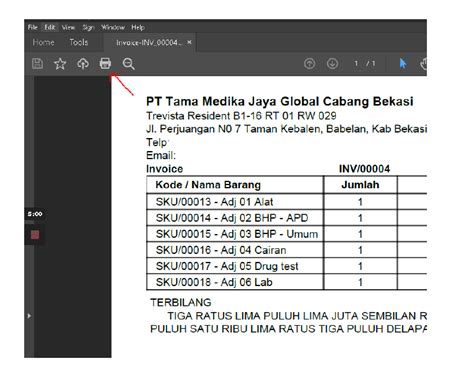 Cara Print Menggunakan Adobe Acrobat Reader