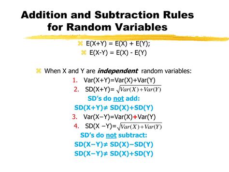 Ppt 4 2 Cont Standard Deviation Of A Discrete Random Variable Powerpoint Presentation Id