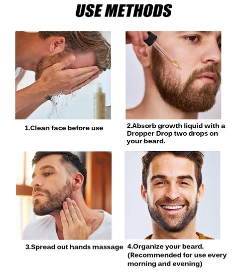 Beard Growth Oil Natural Organic For Men Beard Growth Enhancer Anti