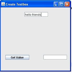 Create A TextBox Using Jframe Rough Record