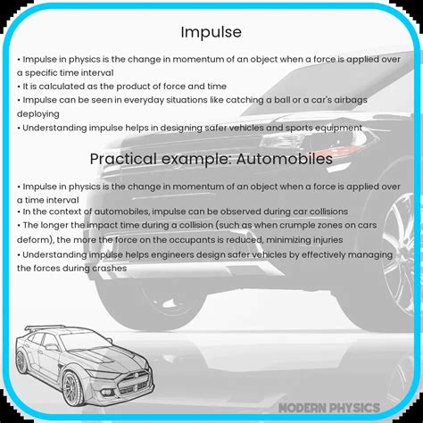 Impulse In Physics Momentum Transfer Force And Time