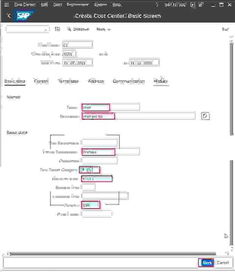 How To Create Cost Center In SAP